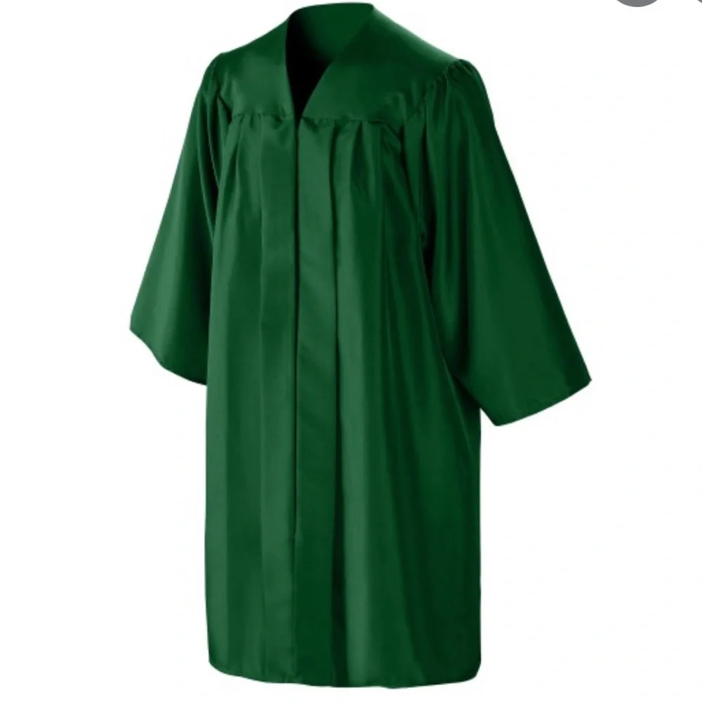 Jostens | Other | Jostens Forest Green Graduation Gown | Poshmark
